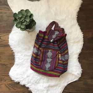 Bags | Handmade Authentic Mexican Backpack | Poshmark